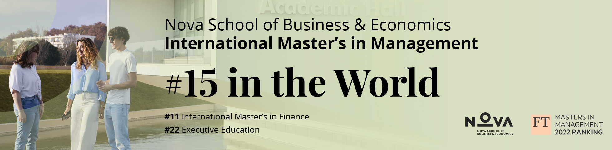 Nova SBE Is the First Portuguese School to Reach the Top 15 of the ...